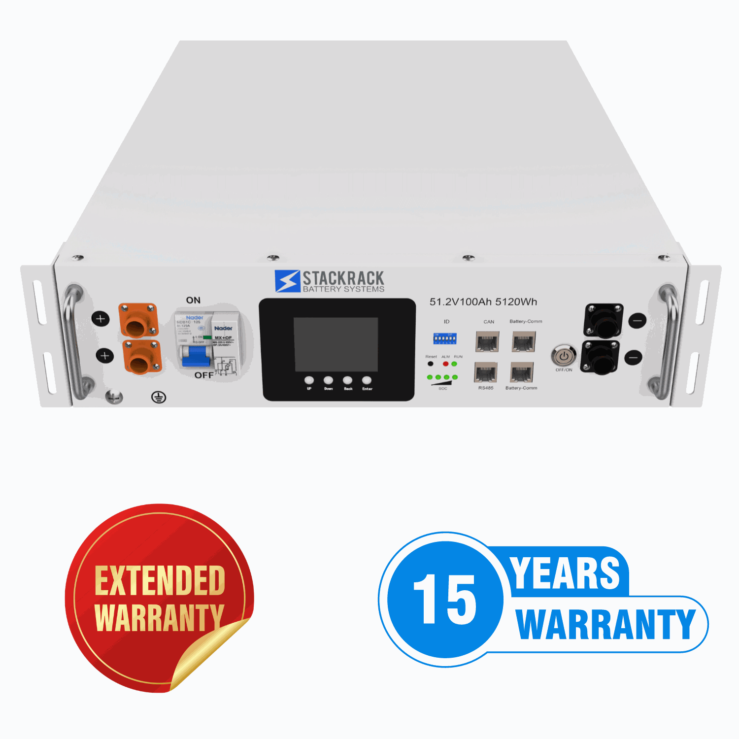 SR5K-UL Extended Warranty | 5 Additional Years | 6000 Cycles – StackRack Battery Systems