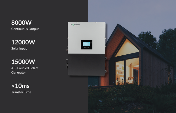 Luxpower LXP 8K Inverter | 8000W Output | 12000W PV Input – StackRack ...