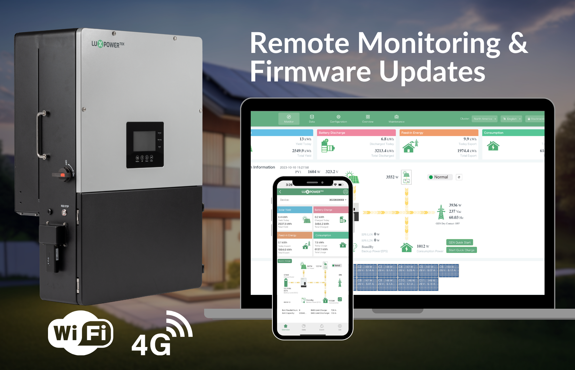 Luxpower LXP 8K Inverter | 8000W Output | 12000W PV Input – StackRack ...
